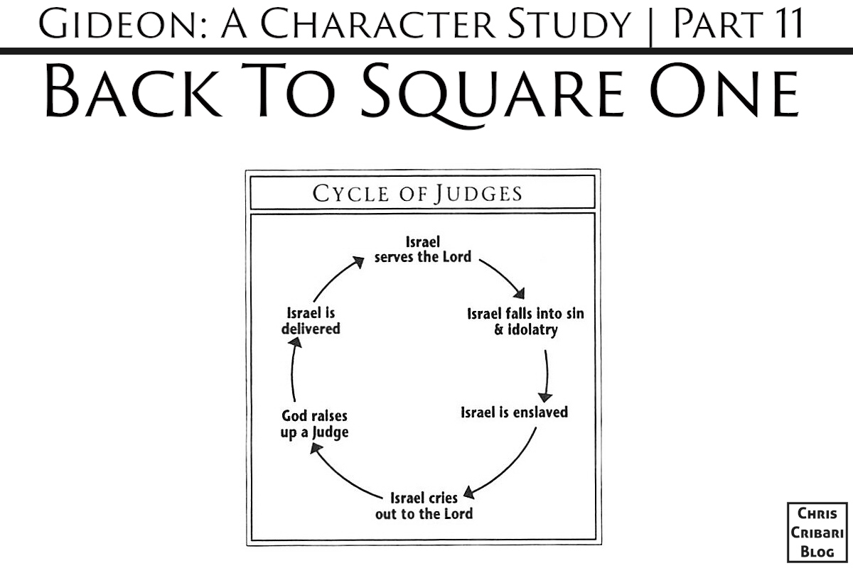 Gideon Part 11: Back to Square One – chris cribari blog